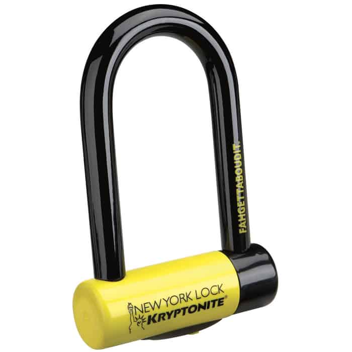 Kryptonite New York Fahgettaboudit Mini Fahrrad-Bügelschloss | Zweirad ...